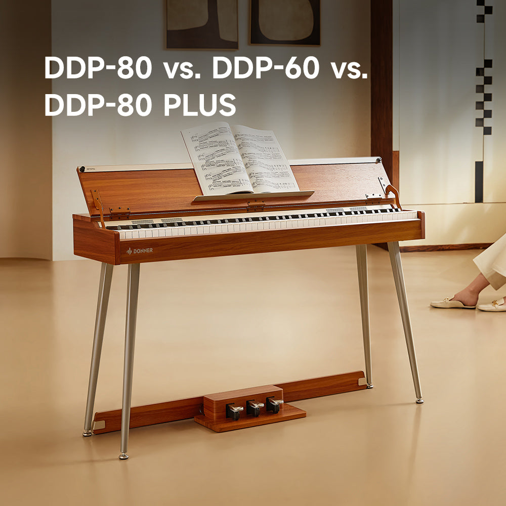 Donner New Releases: DDP-60 & DDP-80 PLUS Digital Piano